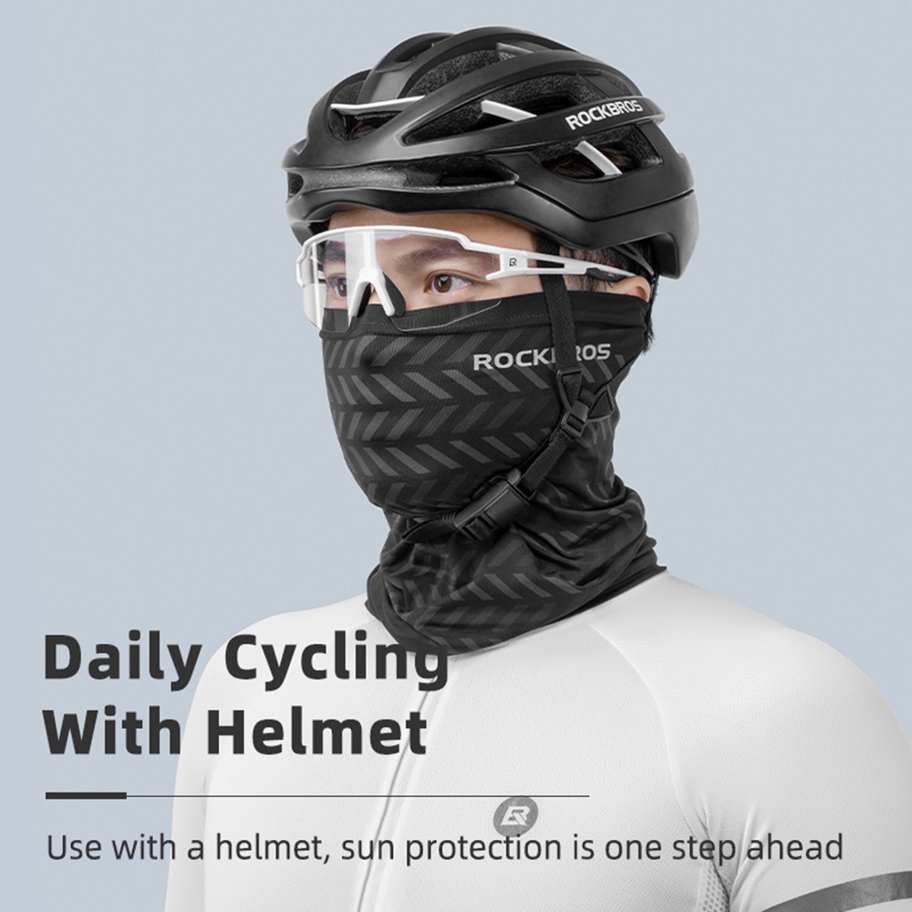 Local Delivery ROCKBROS Mask Scarf Sun Protection Mask Cycling ...