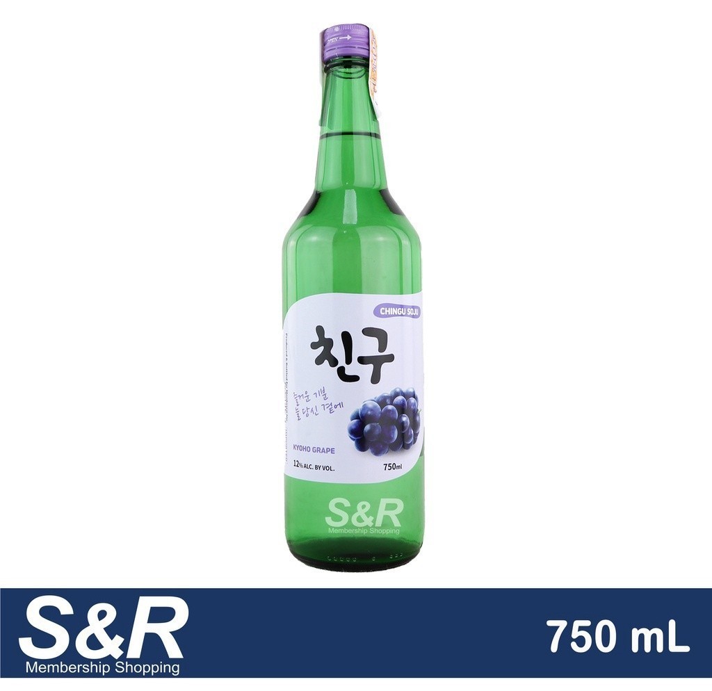 Chingu Kyoho Grape Soju 750mL | Shopee Philippines
