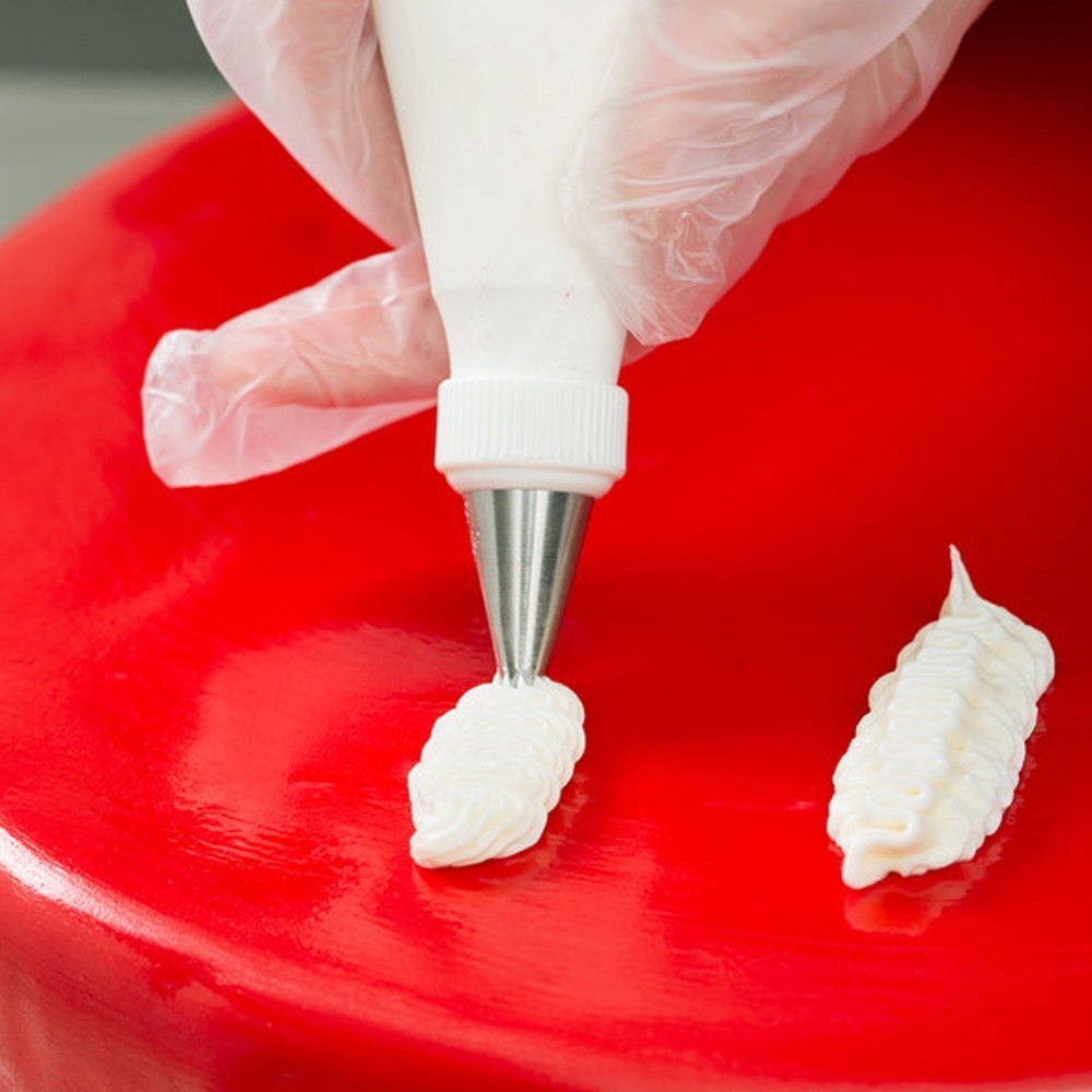 Ateco 88 Ruffle Piping Tip Stainless Steel Icing Tip ( Set of 2 ...