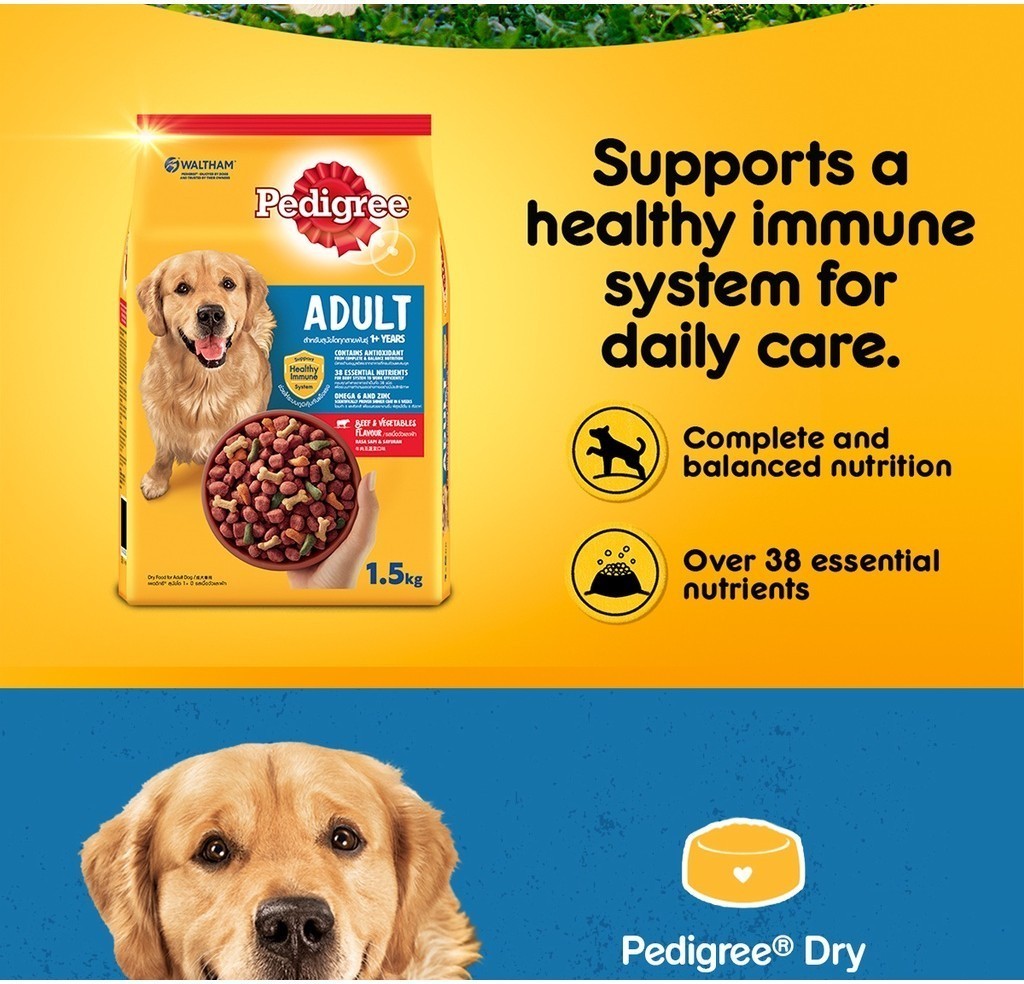 PEDIGREE Dog Dry Food Mini Small Breed in Beef Lamb Vegetable Flavor 2 ...