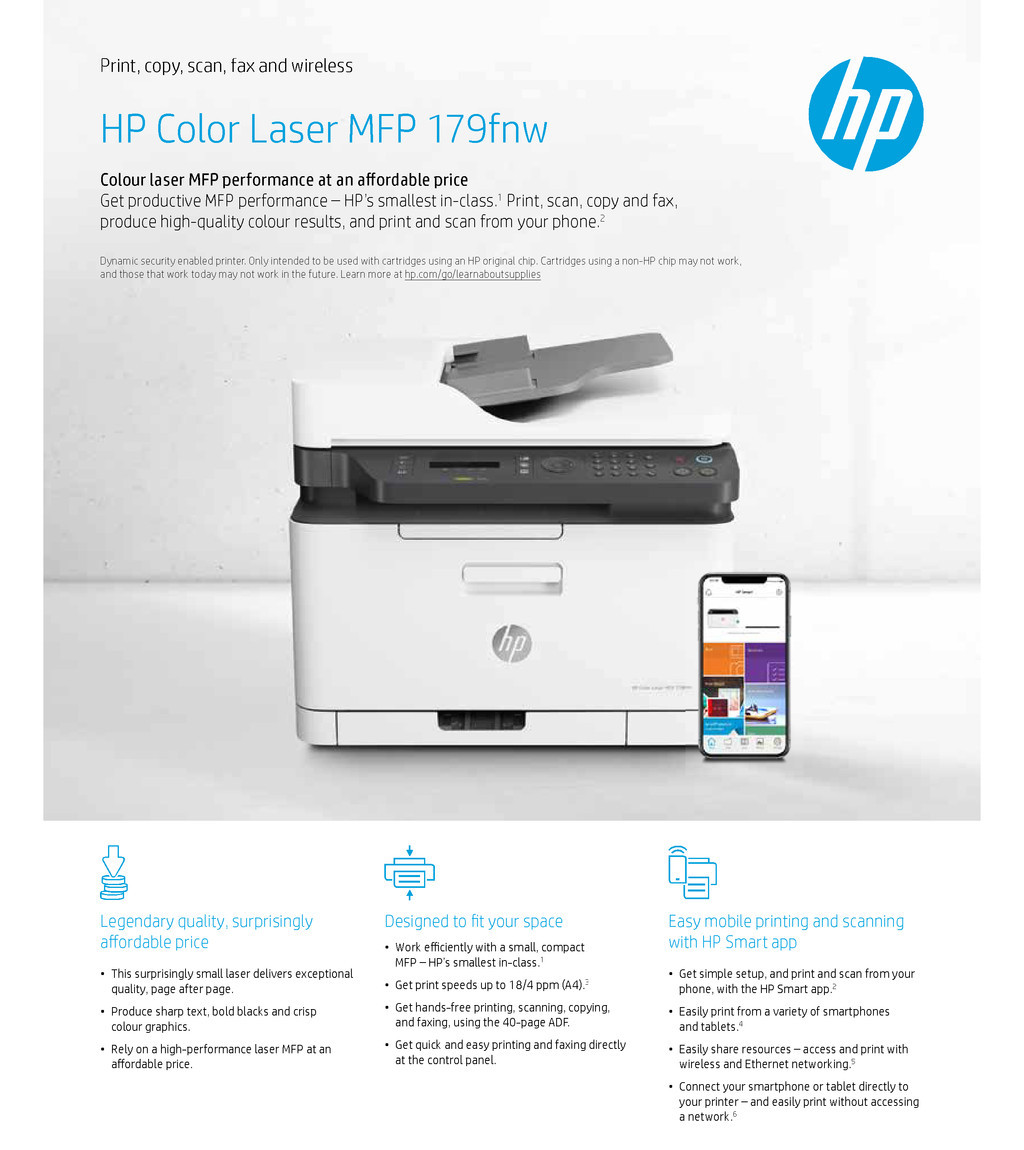 HP 179fnw Color Laser MFP 179 | Shopee Philippines