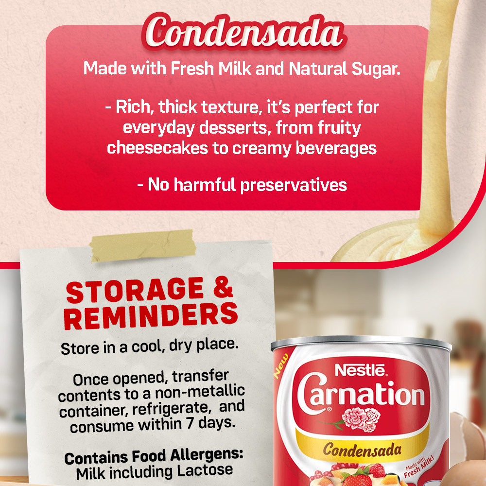 Nestle Carnation Sweetened Condensed Creamer 388g | Shopee Philippines
