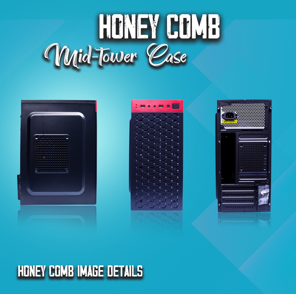 YGT Honeycomb PC CASE WITH PSU Generic Case Mars series Micro-ATX/ITX ...