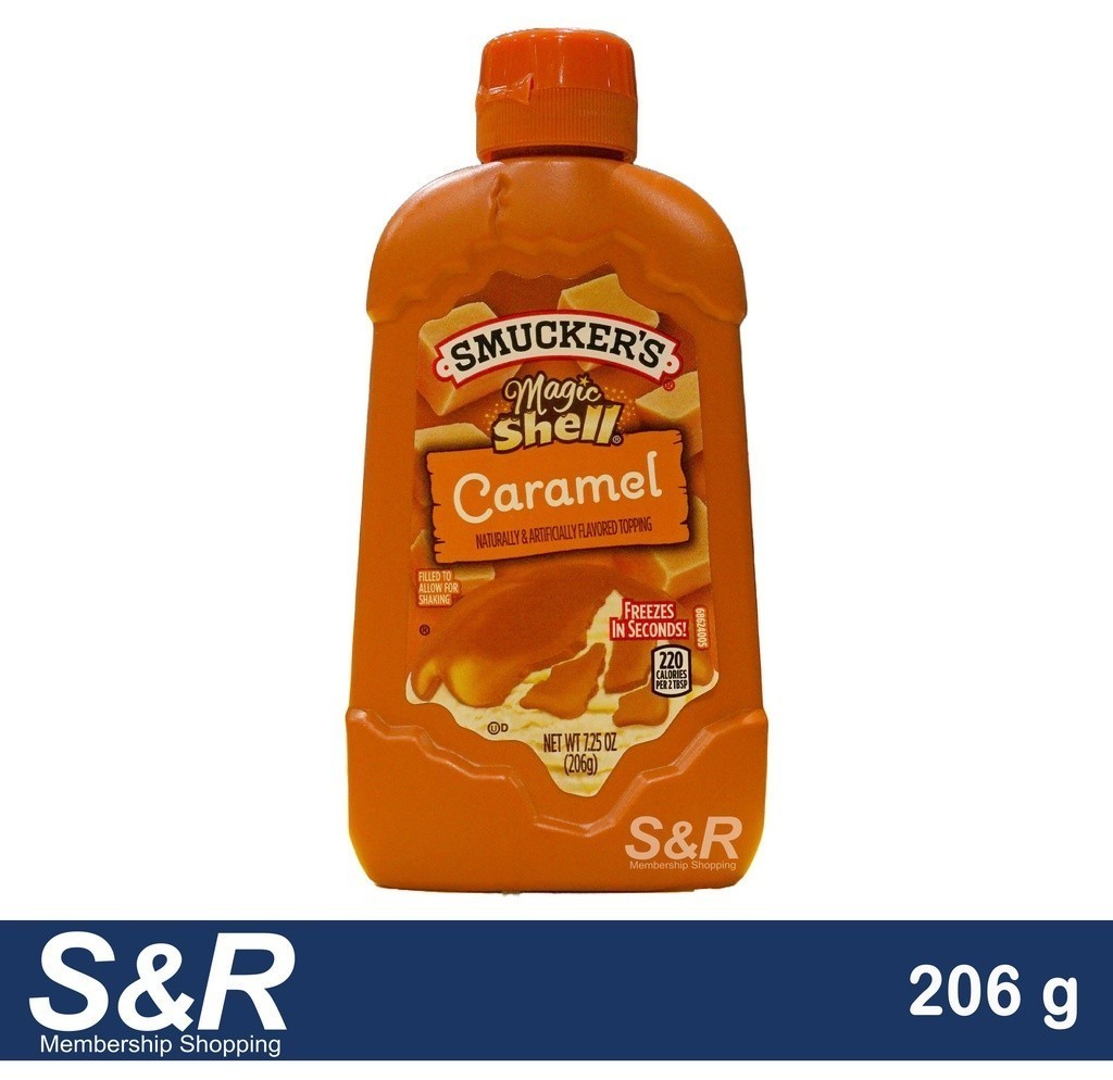 Smucker's Magic Shell Caramel Flavored Topping 206g | Shopee Philippines Smucker's Magic Shell Caramel Flavored Topping 206g | Shopee Philippines