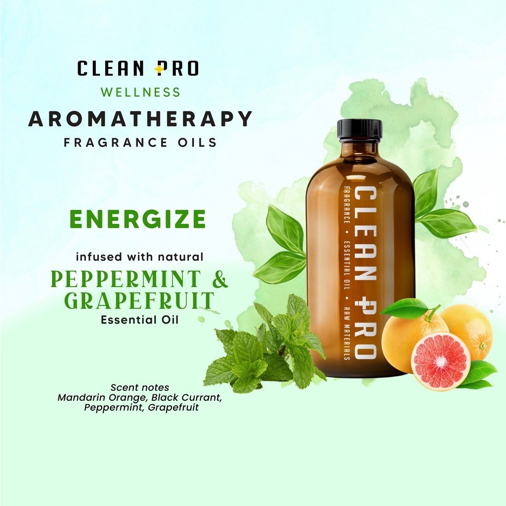 Clean Pro Energize Wellness Fragrance Oil | Shopee Philippines