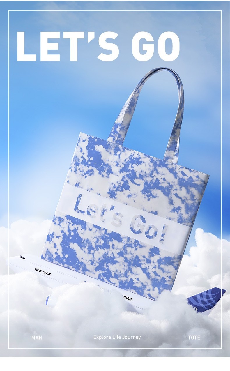 MAH Casual Style Tote Bag Large Capacity Shoulder Bag for School and ...