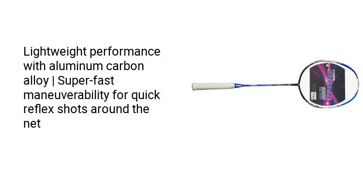 Toby's Sports Speedlite 1000 Badminton Racket | Shopee Philippines