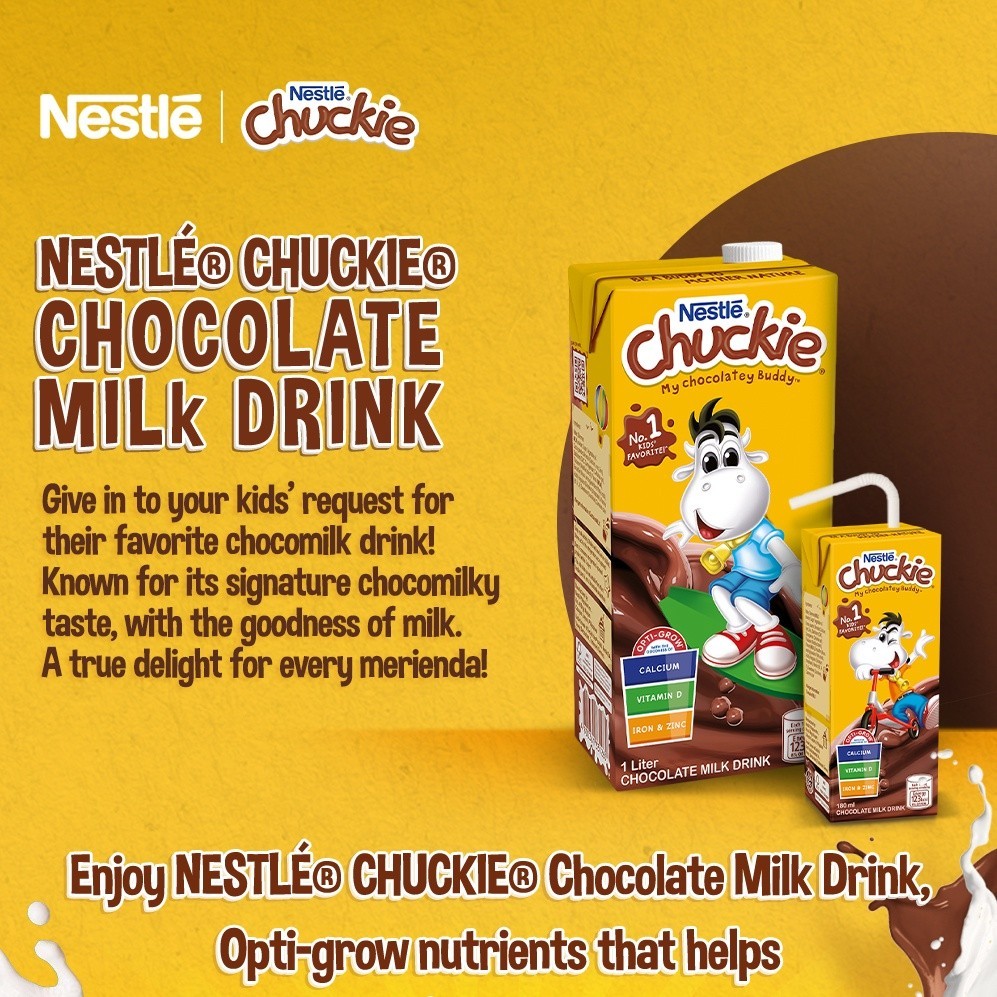Nestle Chuckie Chocolate Milk Drink 180ml - Pack of 6 | Shopee Philippines