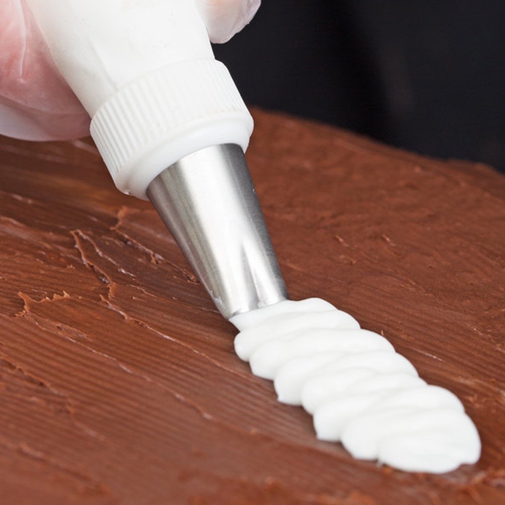 Ateco 100 Ruffle Piping Tip Stainless Steel Icing Tip ( Set of 2 ...