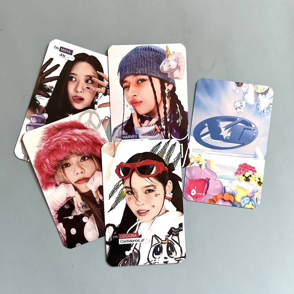 Kpop Idol XG Shooting Star Photo Card JURIN、CHISA、HINATA、HARVEY、JURIA ...