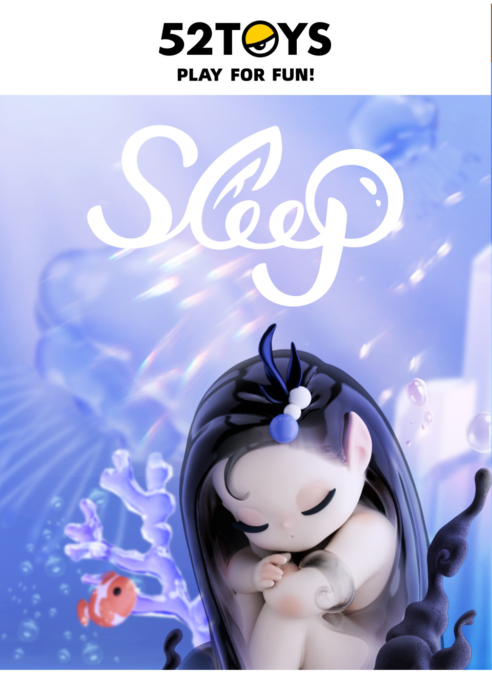52TOYS Sleep Sea Elves Series Blind Box Figure Toy | Shopee Philippines