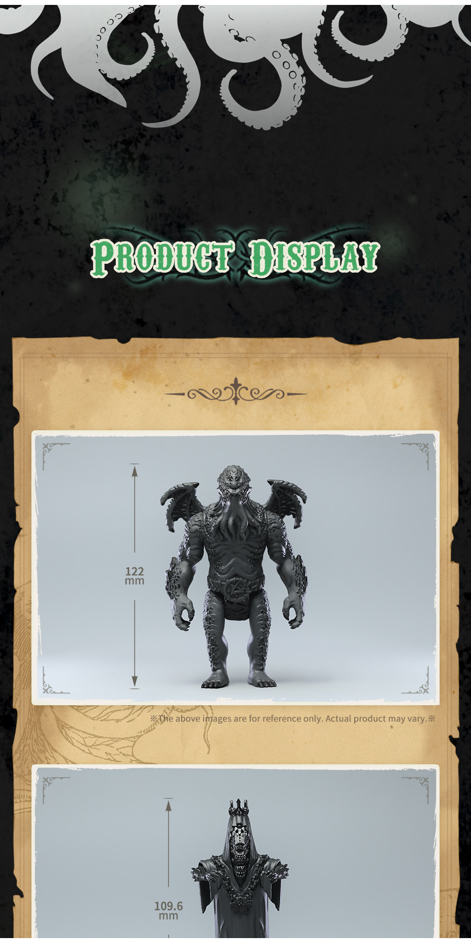 52TOYS Legacy of Lovecraft-Deep one/Investigator/Dagon/The King In ...