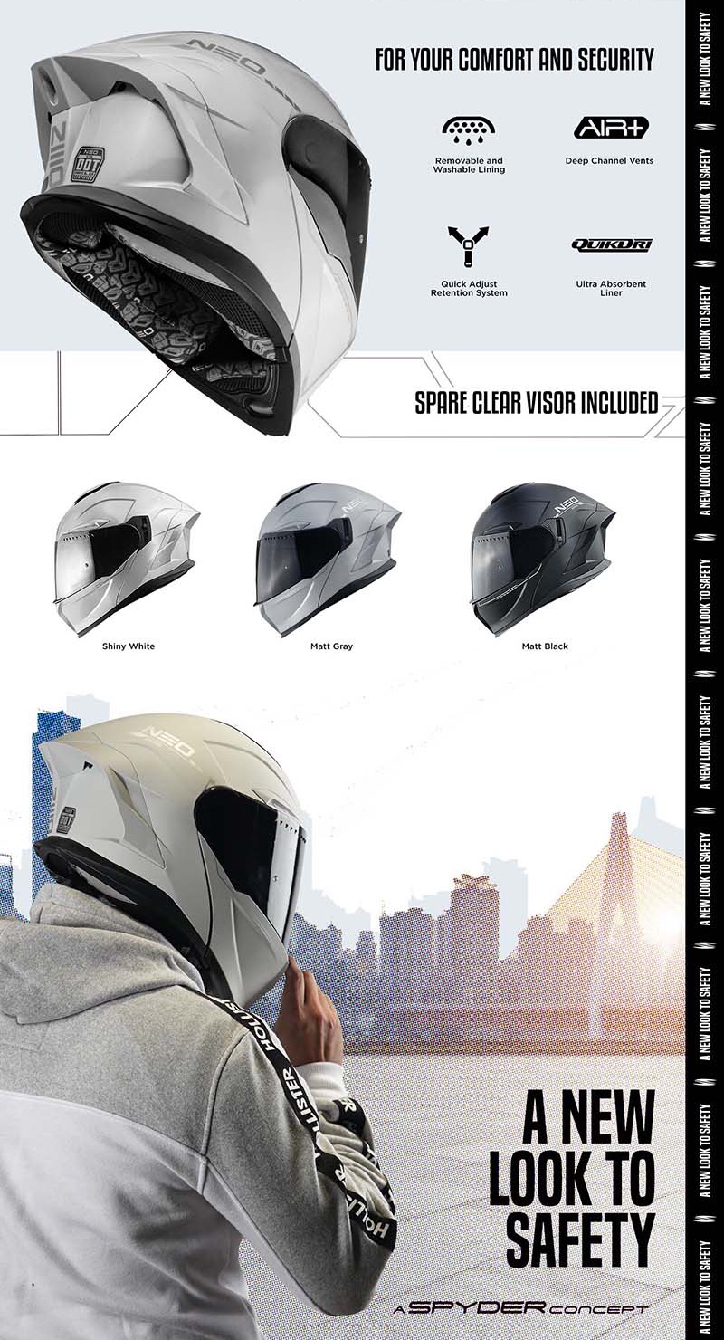 Neo Icon PD S0 - Modular Helmet (Free Clear Visor) | Shopee Philippines