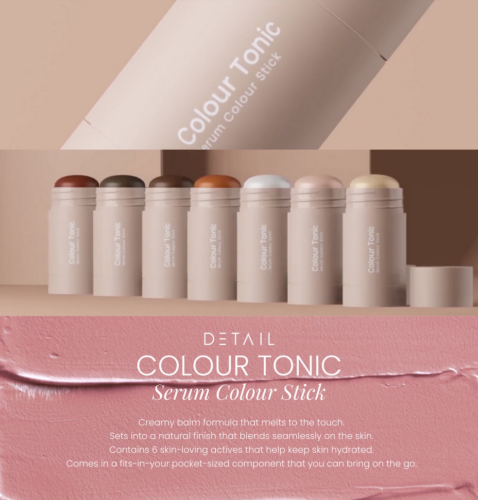 DETAIL Colour Tonic (Serum Colour Stick) | Shopee Philippines