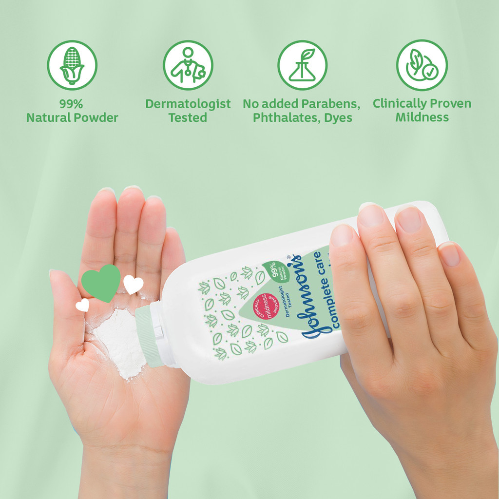 Johnson's Complete Care Baby Powder 500g - Baby Essentials, Baby Care ...