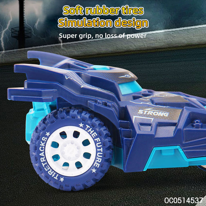 2 In 1 Ejection Shoot Battle Pull Back Car Catapult Sliding Motorcycle ...