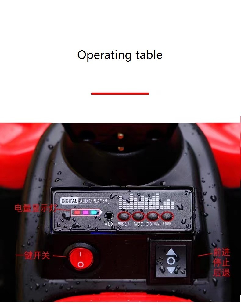BS Mini Atv Rechargeable Kids Motor Electric Car Four-Wheel Beach Off ...