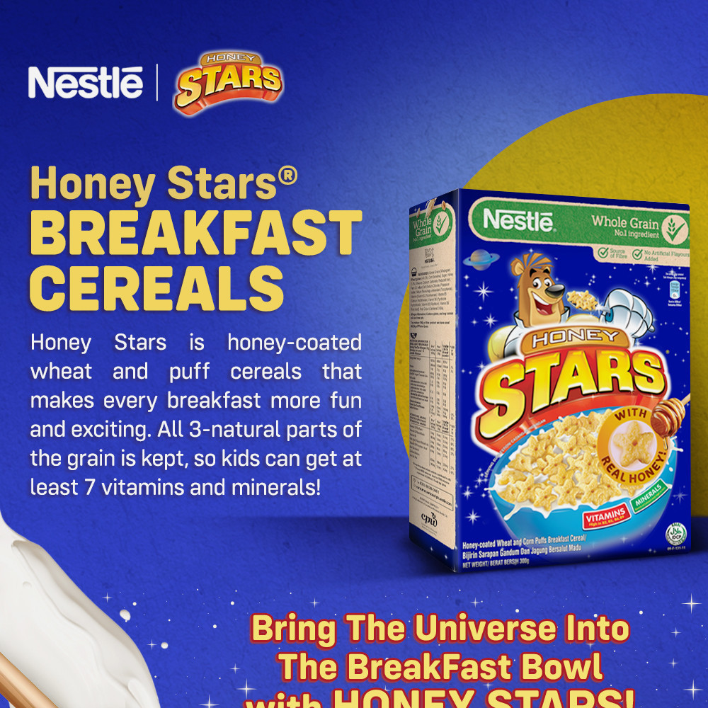 Honey Stars Breakfast Cereal 450g | Shopee Philippines