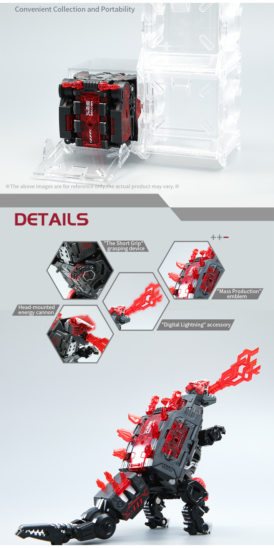 52TOYS BEASTBOX BB-29 BloodStone Mecha Deformation Action Figure ...
