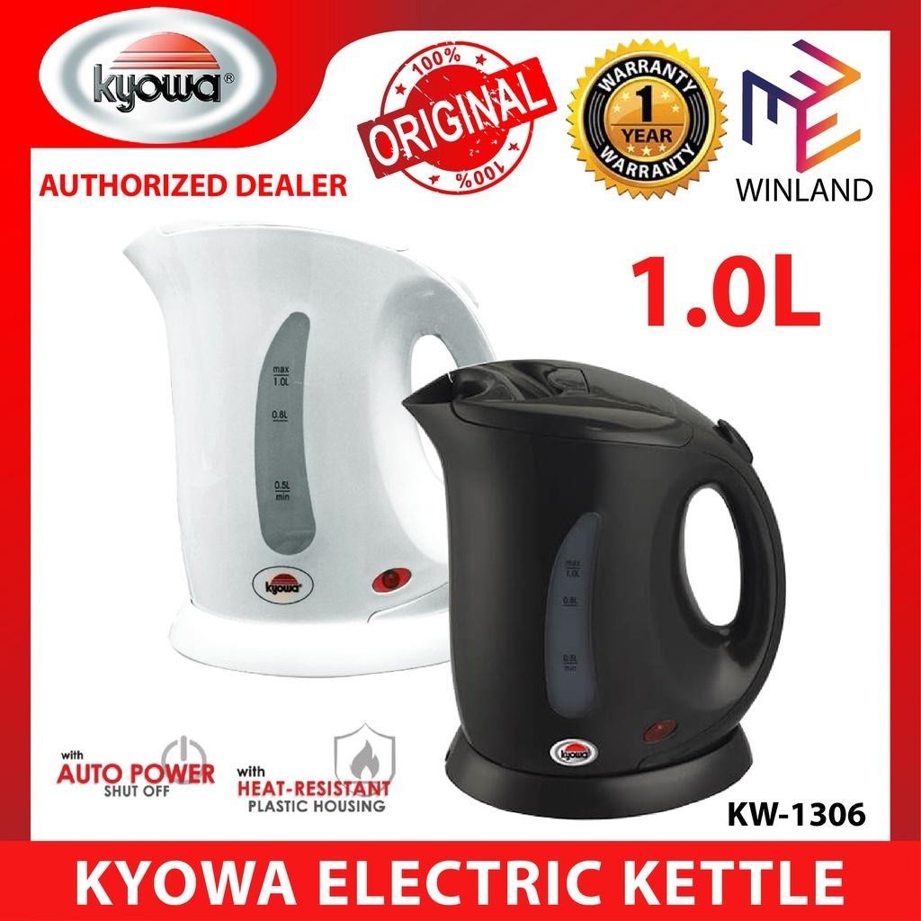 Kyowa by Winland Quick Boil Electric Kettle Water Heater with Heat Resistant Housing 900W KW ...
