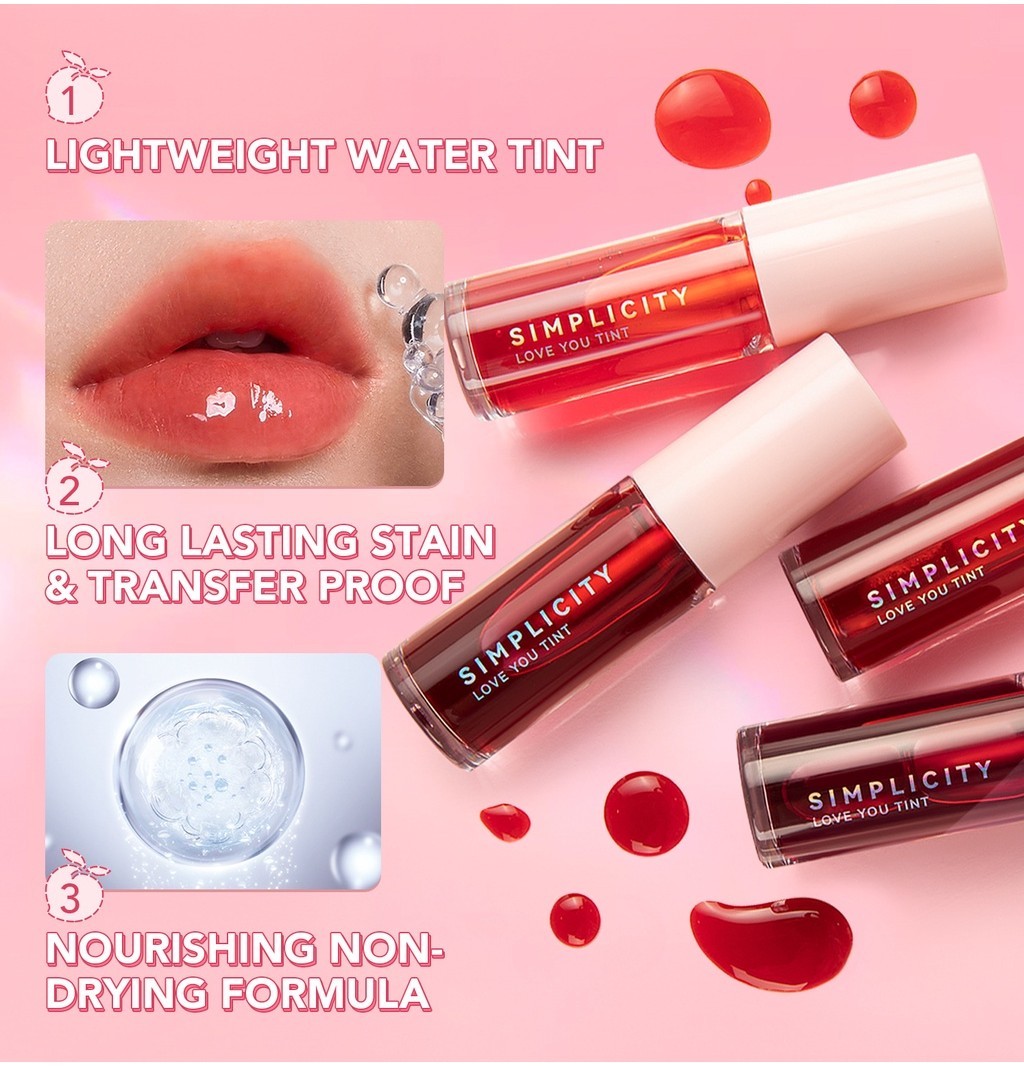 Y.O.U Simplicity Love You Tint | Long Lasting Lip Tint | Lip & Cheek ...