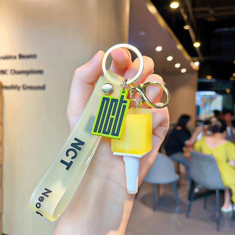 Kpop NCT TWICE EXO GOT7 Three-dimensional Support Light Support Stick ...