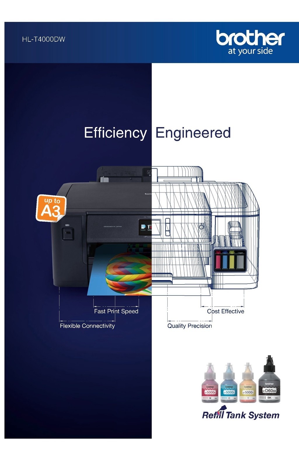 Brother HL-T4000DW Ink Tank Printer T4000 T4000W | Shopee Philippines