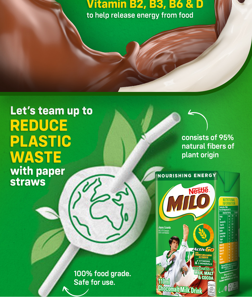 Milo Ready-to-Drink Chocomalt Milk Drink 180ml - Pack of 4 | Shopee ...