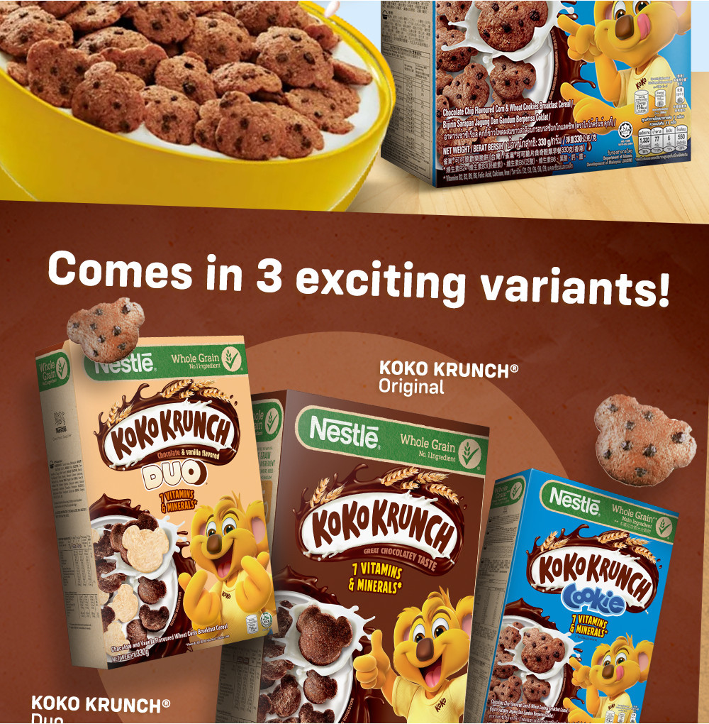 Koko Krunch Cookie Breakfast Cereal 330g | Shopee Philippines