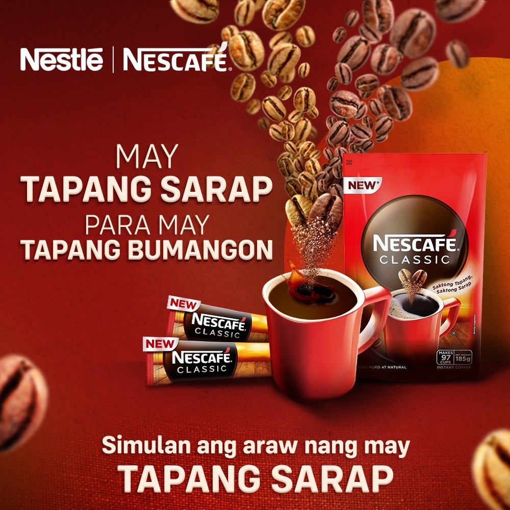 Nescafe Classic Instant Coffee 1.9g - Pack of 48 | Shopee Philippines