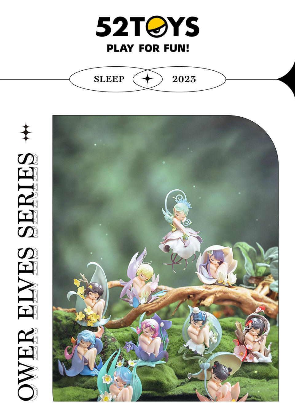 52TOYS Sleep Flower Elves Series Blind Box Figure Toy | Shopee Philippines