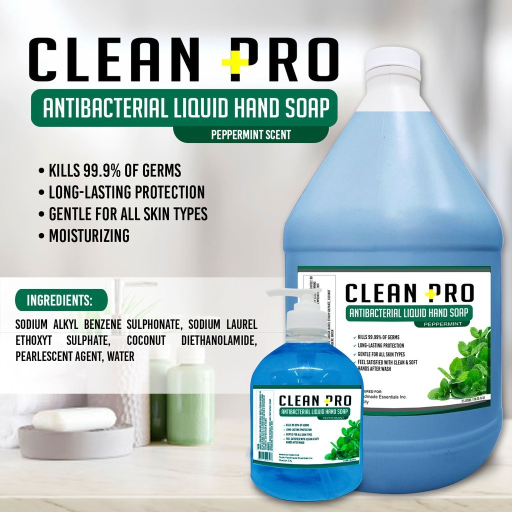 Clean Pro Hand Soap Peppermint Scent 1 Gallon | Shopee Philippines