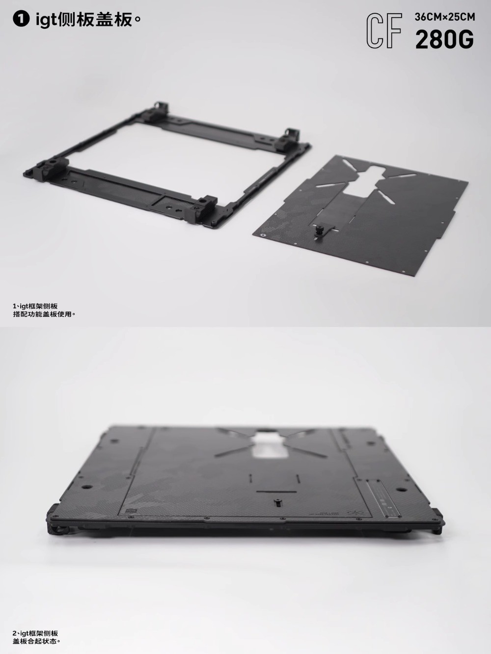 [HODR] Outdoor Tactical Table Kit for Helinox Tables Carbon Fiber IGT ...