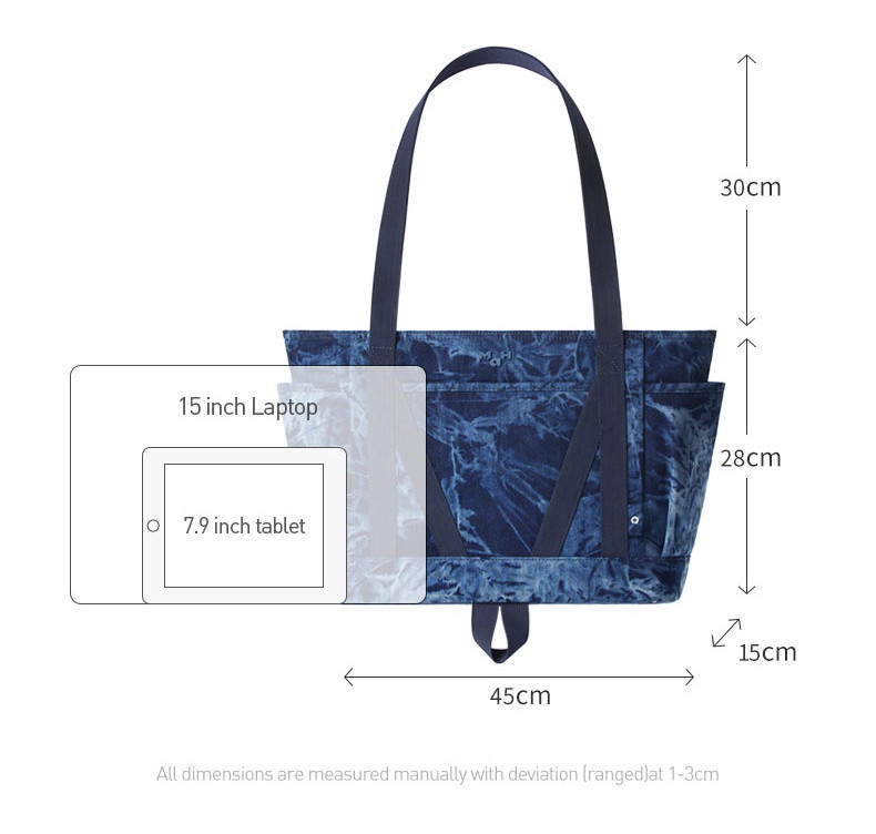 MAH 2593 Tour Tote Bag with Waterproof Protection 15 inch | Shopee ...