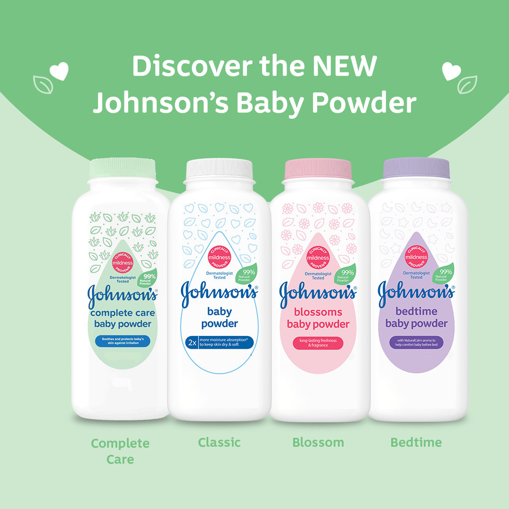 Johnson's Complete Care Baby Powder 200g: pulbo, active kids ...