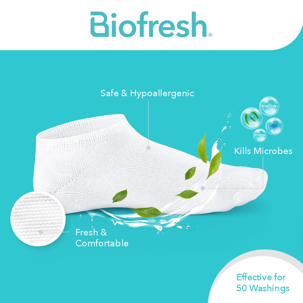 Biofresh Ladies’ Green Tea Cotton Light Performance Low Cut Socks 3 ...