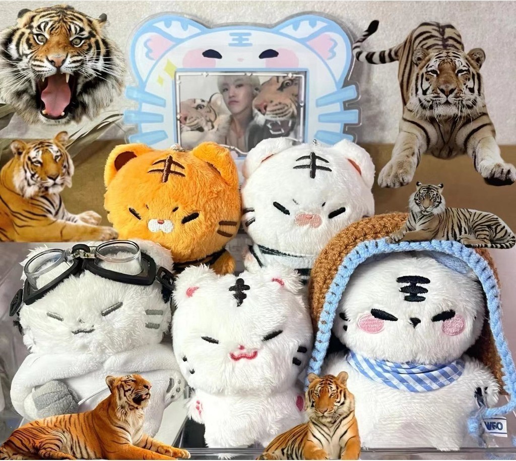 Kpop Idol Seventeen Hoshi Animal Tiger Plush Dolls Stuffed Toys Bag ...