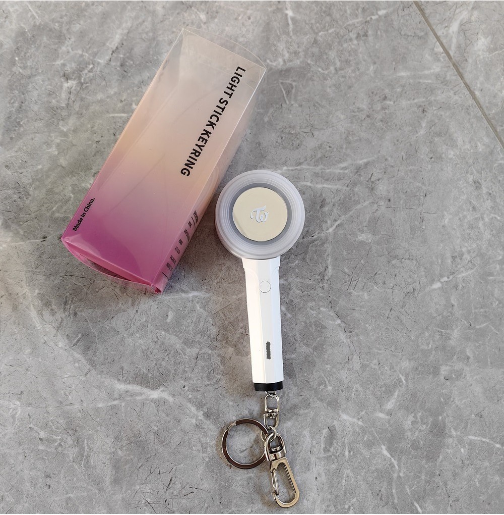 Kpop Idol TWICE Mini Lightstick Keyring CANDYBONG Z Glow Stick ...