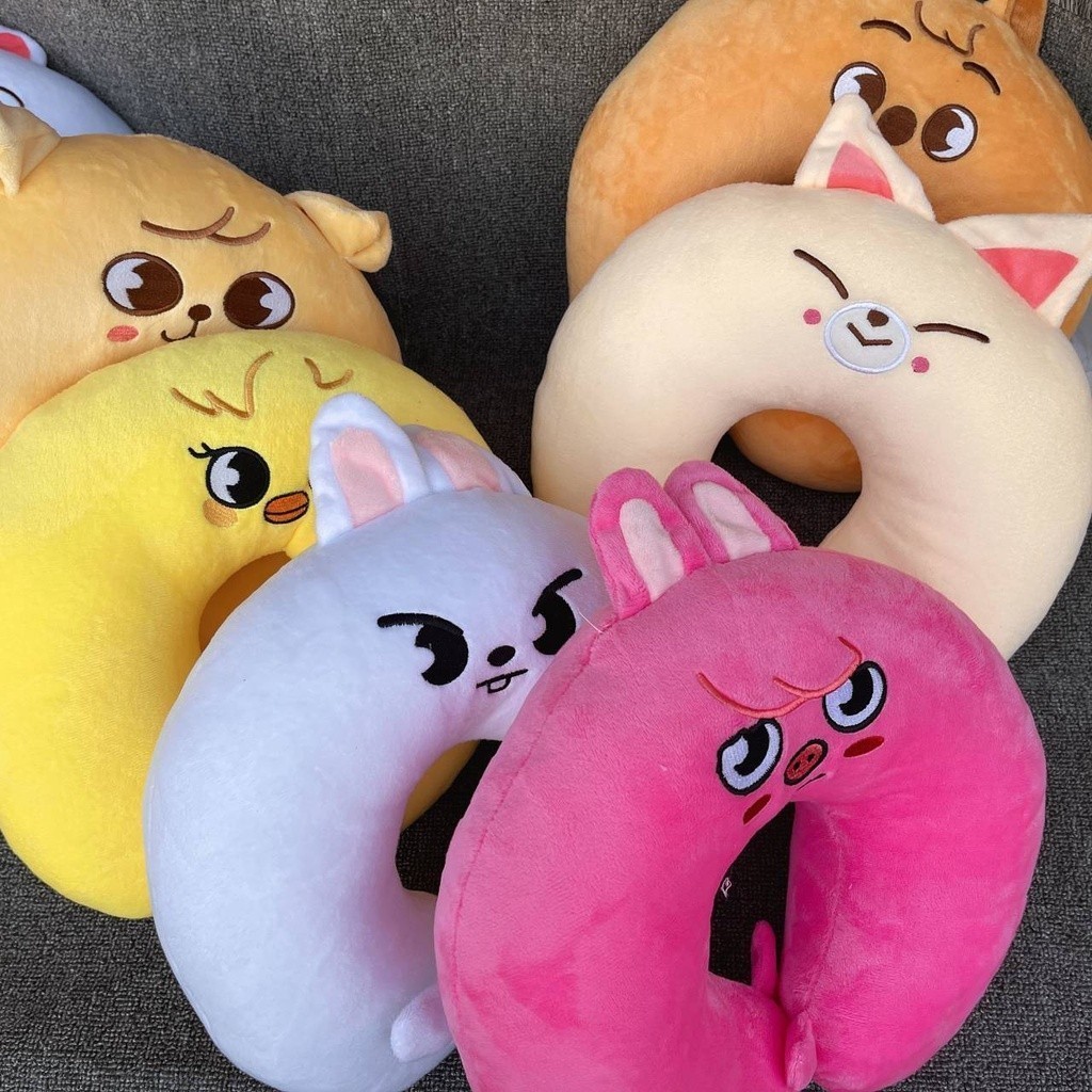 Kpop Idol Stray Kids U Shaped Neck Pillow Travel Soft Pillow Memory ...