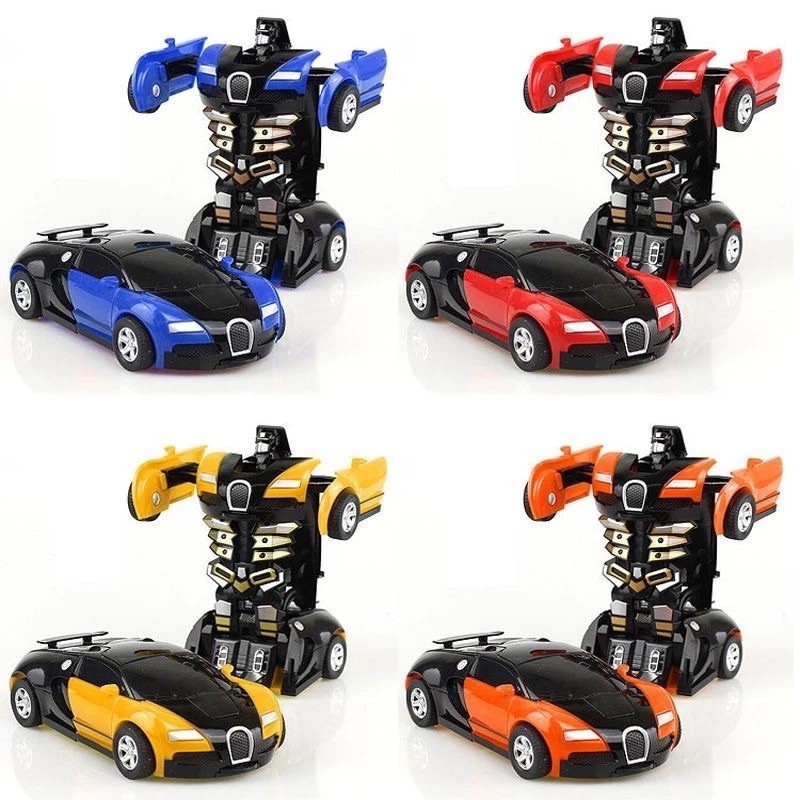 BS Transform Car Toys For Kids Automatic Deformation Robot Toys ...
