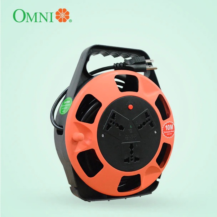 OMNI Heavy Duty Extension Wheel - 10m, 15m 2500W 10A 220V w/ 3 Gang ...