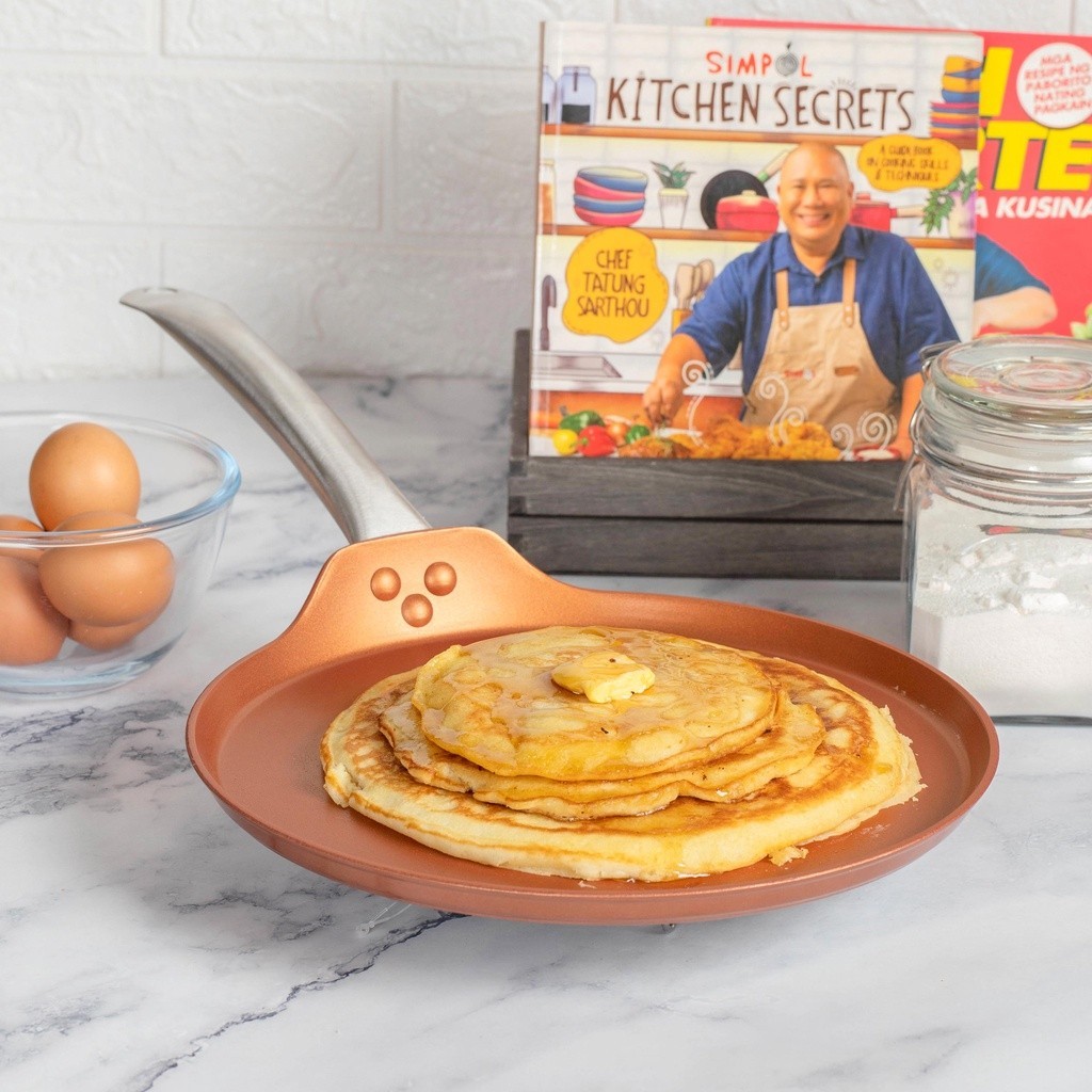 Masflex by Winland Copper Series 28 cm Non Stick Induction Multi Flat ...