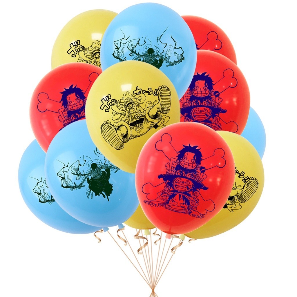 Anime ONE PIECE Birthday Theme Balloons Decorations One Piece Cake ...