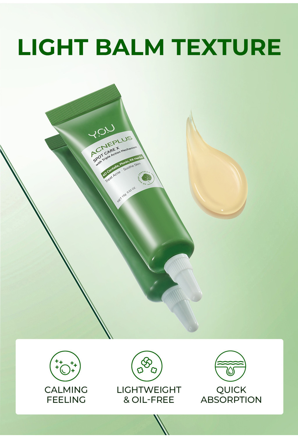 Y.O.U AcnePlus Triple Action Spot Care X | Acne Treatment | Calm ...