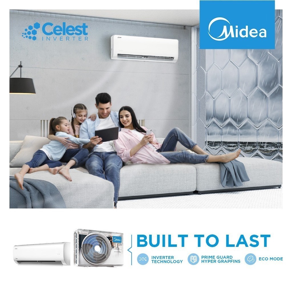 [NEW] Midea Celest HW Inverter R32 1.5HP | Shopee Philippines