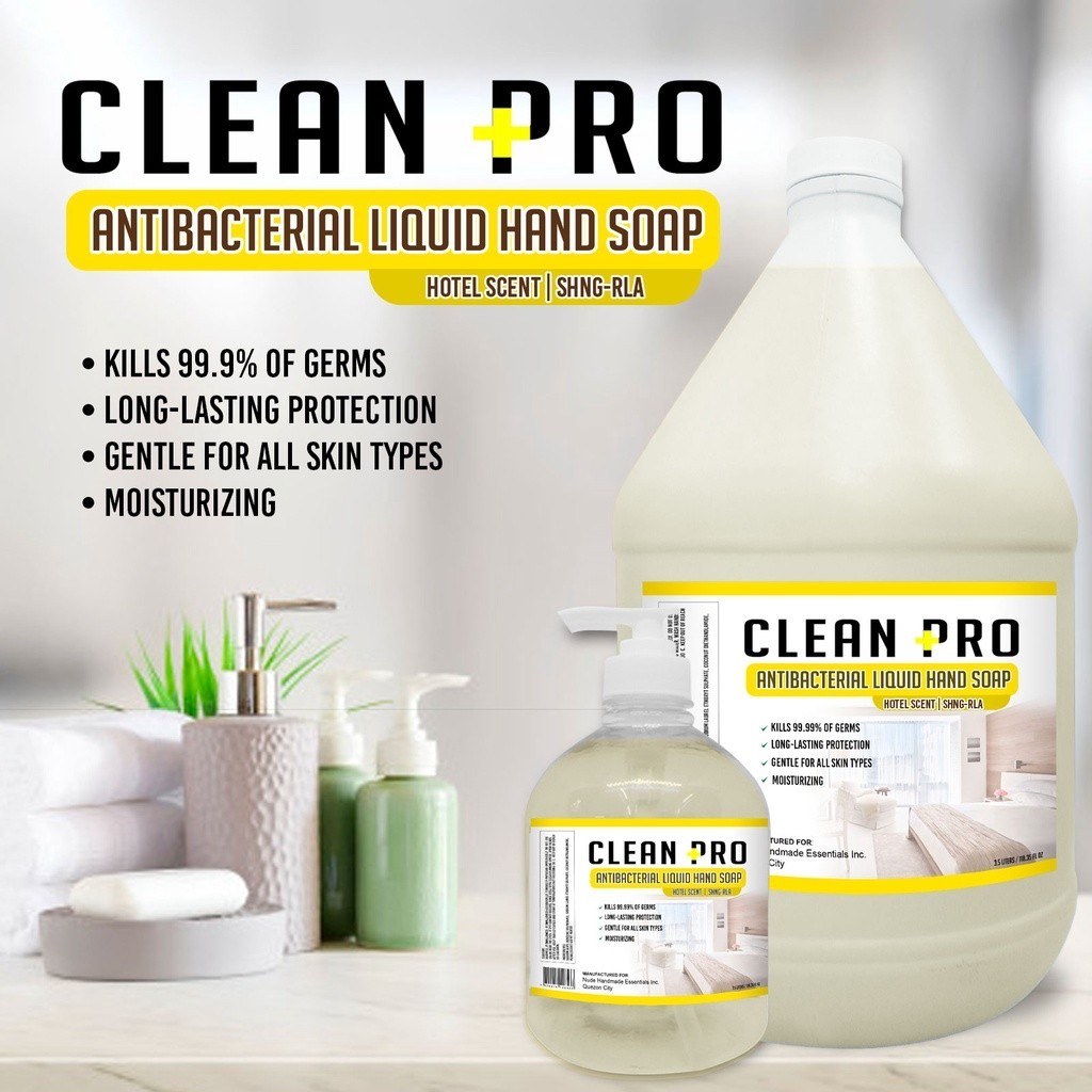 Clean Pro Hand Soap Hotel Series Shng-Rla Scent 500Ml | Shopee Philippines