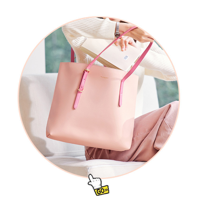 Semir Bag Tote Bag Female 2024 New Style Texture Large Capacity Handbag ...