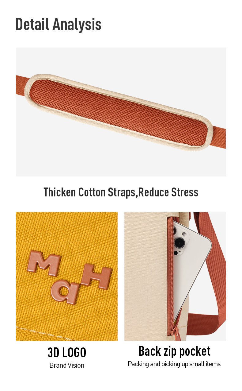 MAH 2761 Tour Crossbody Bag Classic Colors 7.9 inch | Shopee Philippines