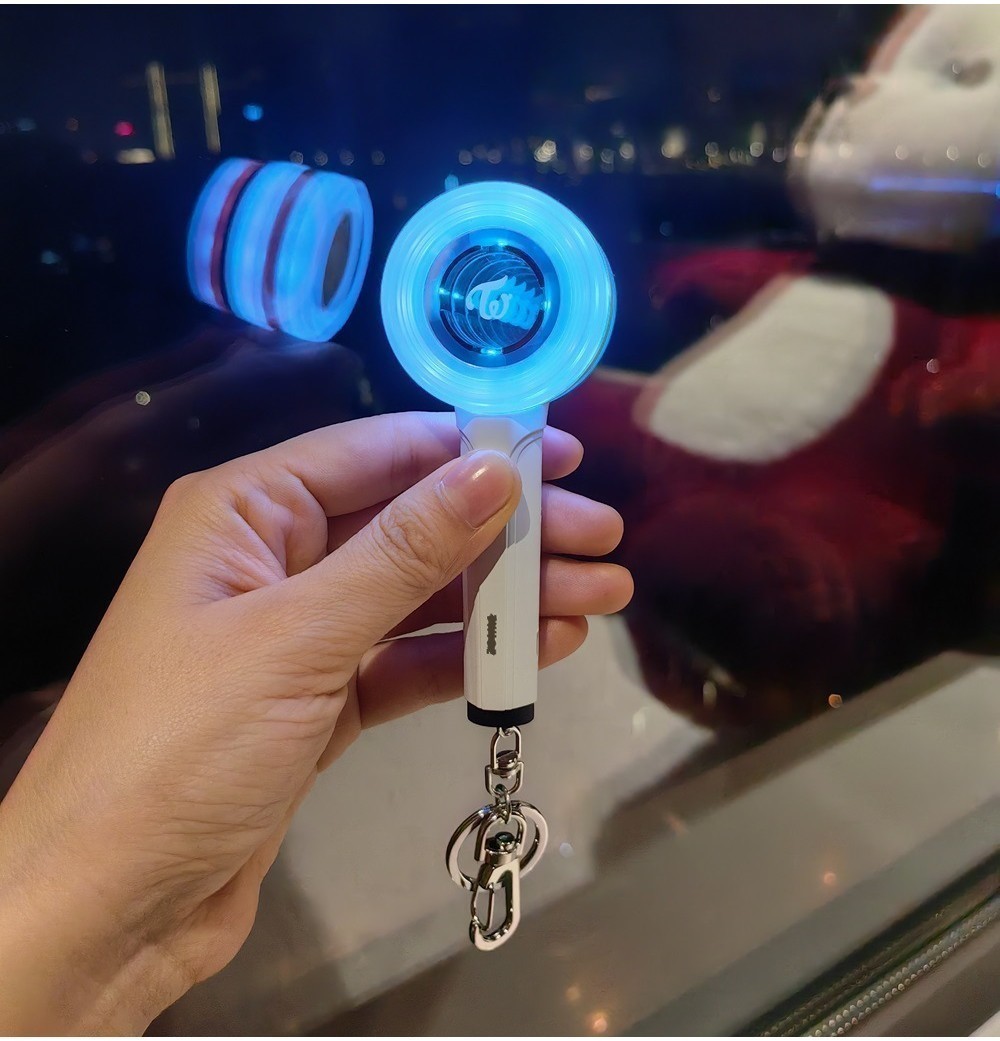 Kpop Idol TWICE Mini Lightstick Keyring CANDYBONG Z Glow Stick ...