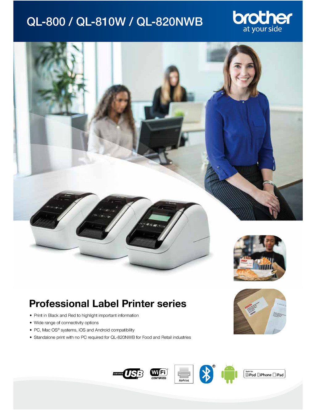 Brother QL-800 Label Printer QL 800 | Shopee Philippines